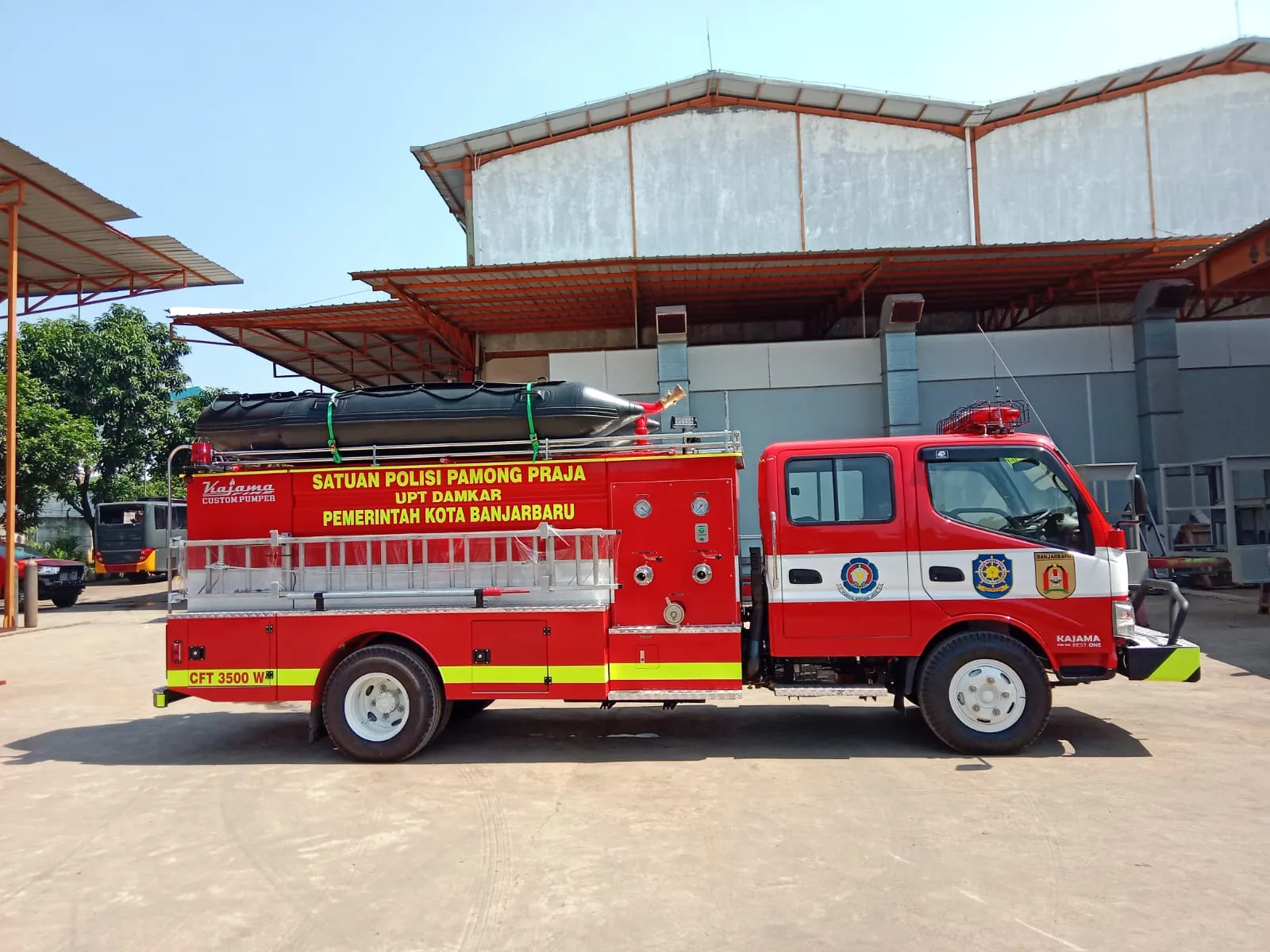 FT 3.500 L - DOUBLE CABIN | FIRE TRUCK | Kajama Fire