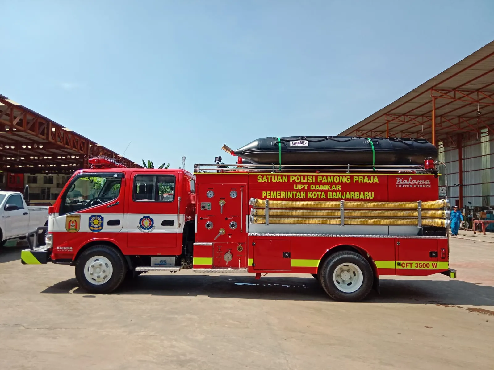 FT 3.500 L - DOUBLE CABIN | FIRE TRUCK | Kajama Fire